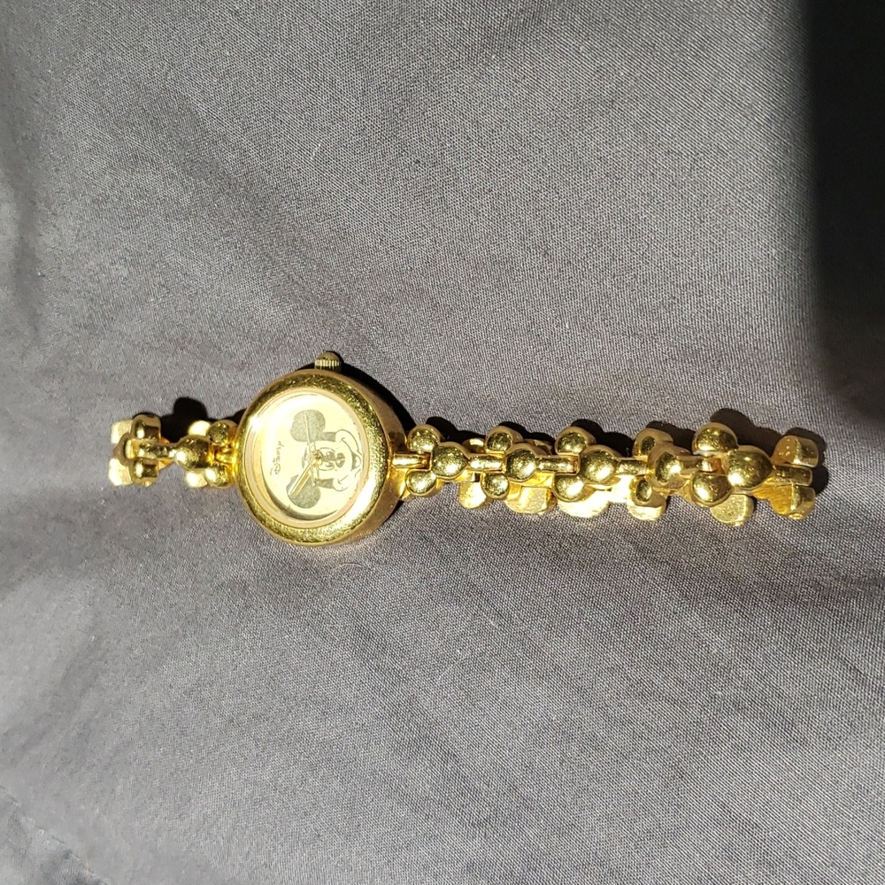Mickey Mouse Gold Watch - Gem